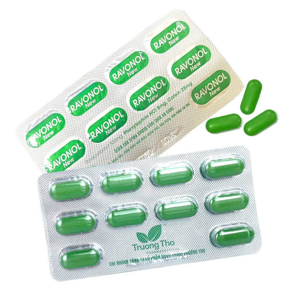 Ravonol New - Công ty Dược Phẩm Trường Thọ