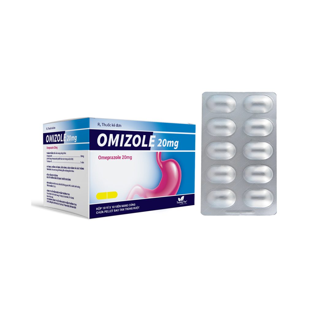 Omizole-20mg - Công ty Dược Phẩm Trường Thọ
