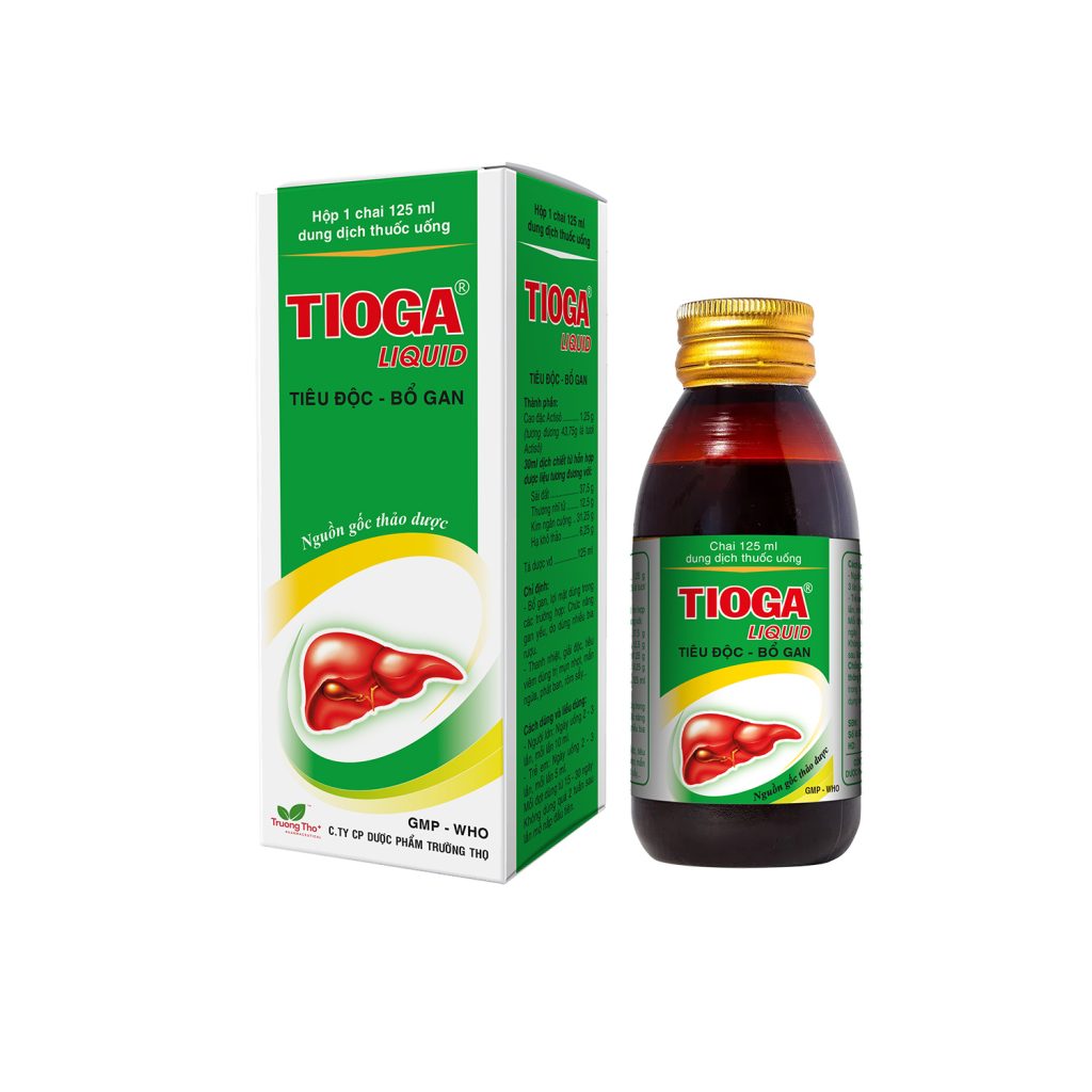 TIOGA LIQUID - Công ty Dược Phẩm Trường Thọ