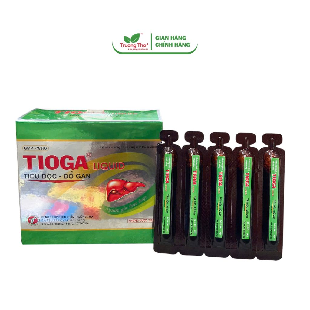 TIOGA LIQUID - Công ty Dược Phẩm Trường Thọ