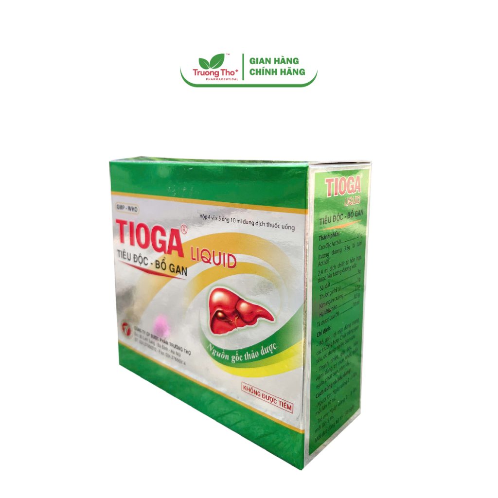 TIOGA LIQUID - Công ty Dược Phẩm Trường Thọ