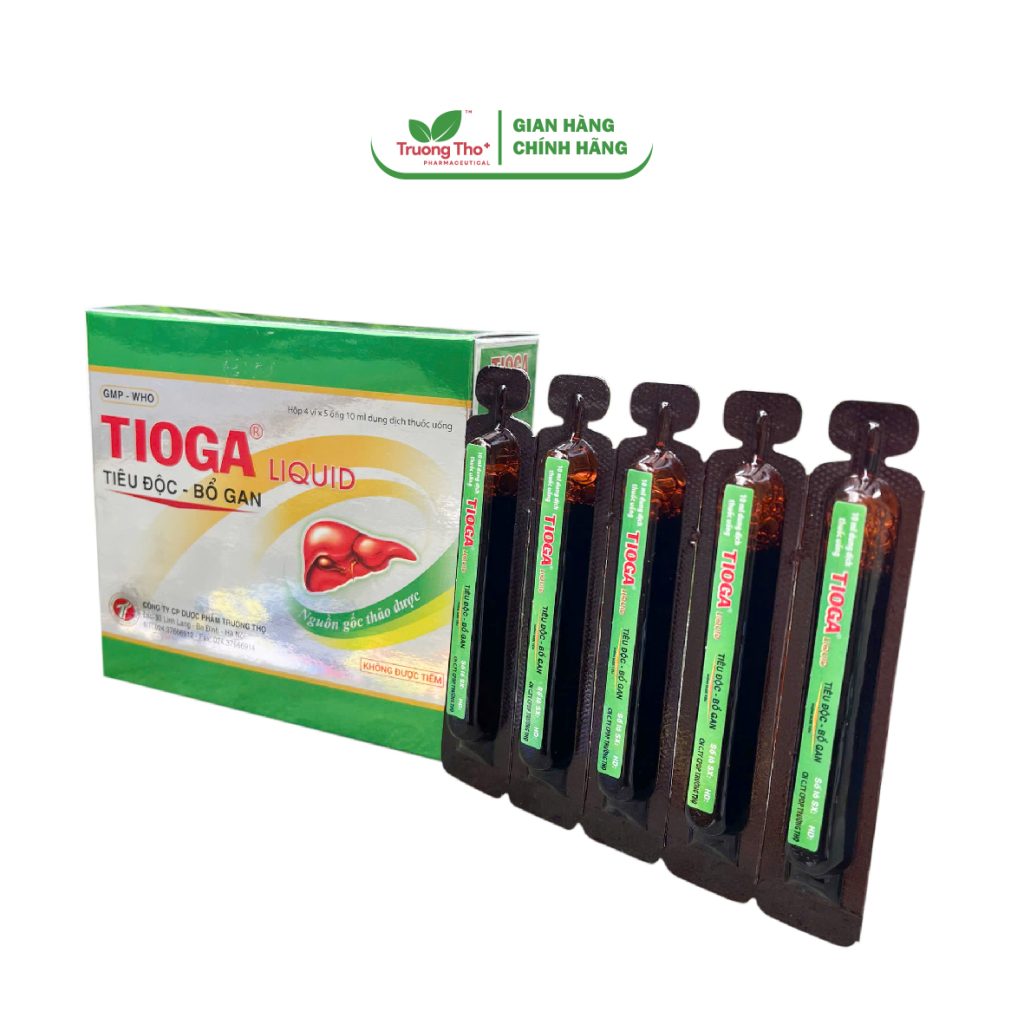TIOGA LIQUID - Công ty Dược Phẩm Trường Thọ