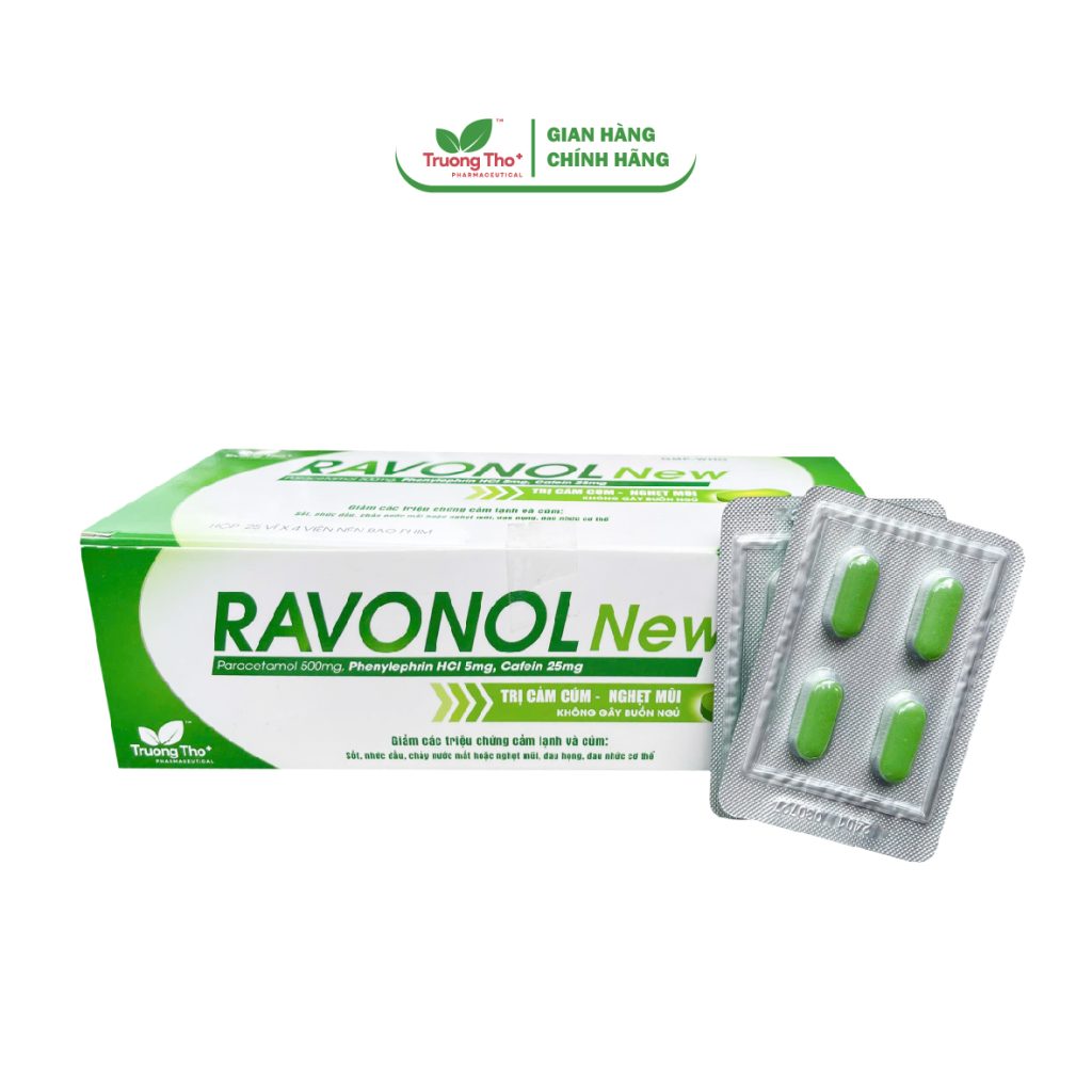 Ravonol New - Công ty Dược Phẩm Trường Thọ