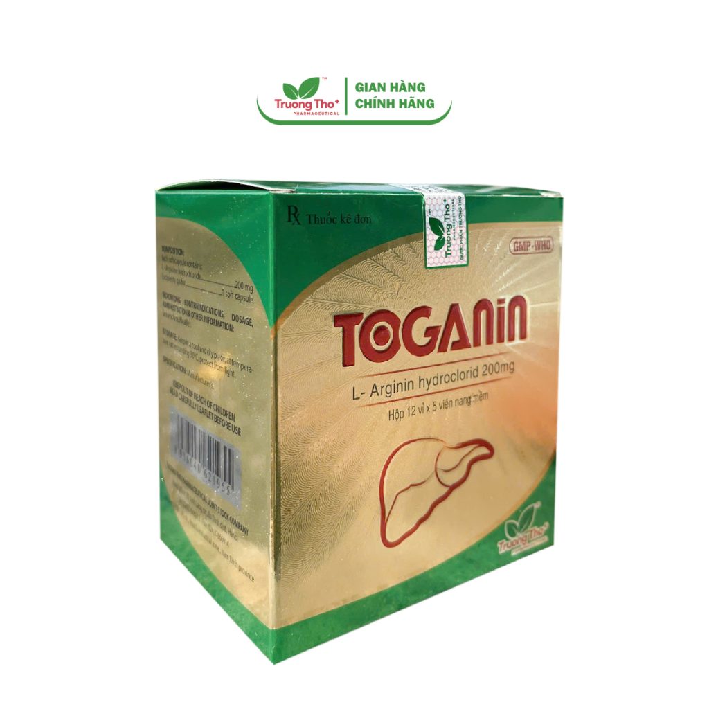 Toganin - Công ty Dược Phẩm Trường Thọ